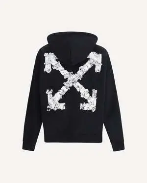 Off-White Heraldic Treshold Arrows Skate Hoodie