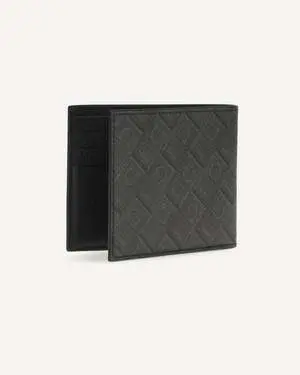 FERRAGAMO Monogram Wallet - Black