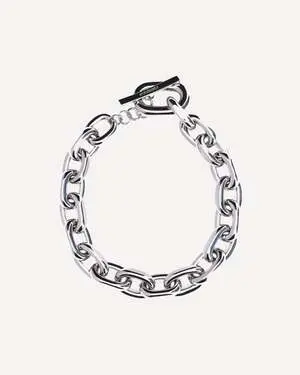 Rabanne Xl Link Chain Necklace - Silver