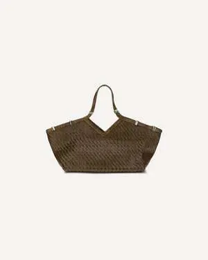 Benedetta Bruzziches Usha La Grande Handbag - Brown