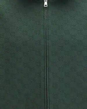 Gucci Gg Technical Jersey Zip Jacket - Green