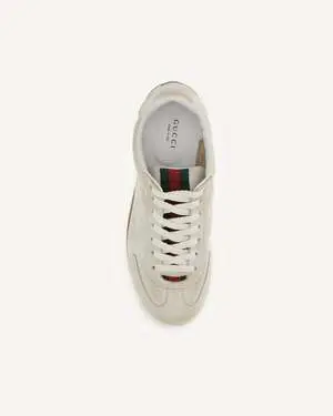 Gucci Shift Leather Sneakers