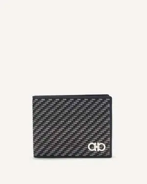 FERRAGAMO Leather Wallet - Grey