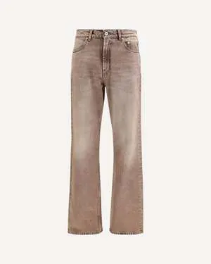 Our Legacy Carlson Cut Clay Breeze Wash Jeans - Red