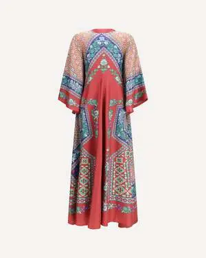 La DoubleJ Silk Twill Magnifico Maxi Dress