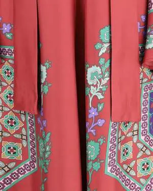 La DoubleJ Silk Twill Magnifico Maxi Dress