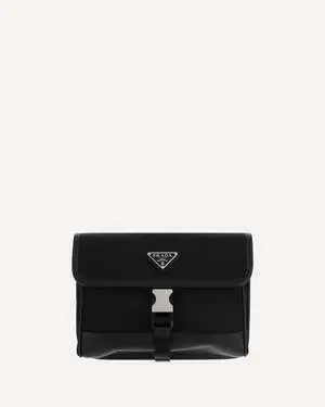 Prada Re-nylon Phone Case - Black