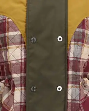 MARBELL Kate Quilted Padded Vest - Multicolour