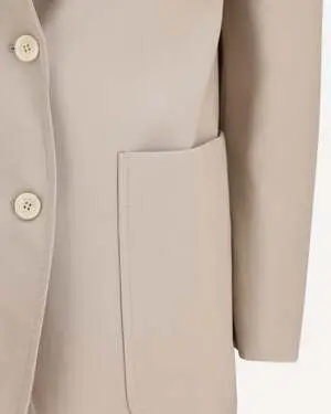 Max Mara Single-breasted Wool-blend Blazer - Beige