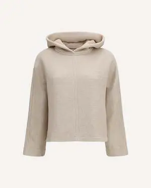 Max Mara Hooded Sweatshirt With Embroidered Logo