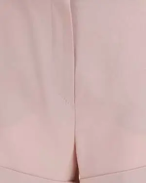 Max Mara Mohair And Silk Canvas Shorts - Pink