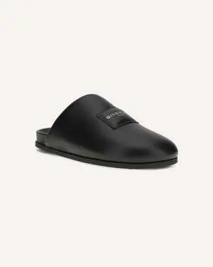 Givenchy Padded Lambskin Nappa Leather Mules - Black