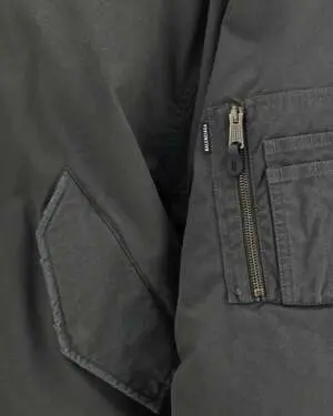 Balenciaga Standard Bomber Jacket With Hood