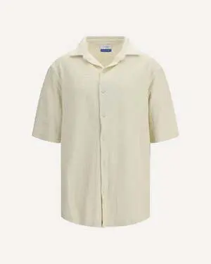 Off-White Off Terry Bowling Shirt - Yellow
