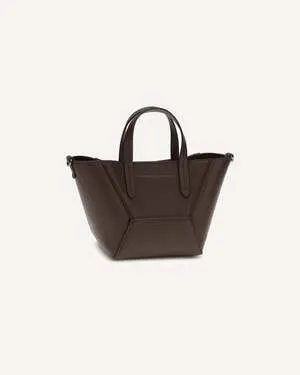 Brunello Cucinelli Leather Handbag - Bordeaux