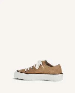 Brunello Cucinelli Suede Lace-up Sneakers