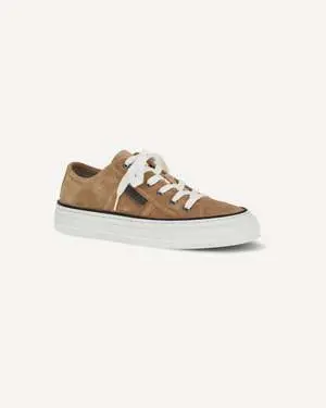 Brunello Cucinelli Suede Lace-up Sneakers