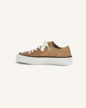 Brunello Cucinelli Suede Lace-up Sneakers