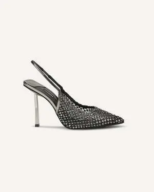LE SILLA Gilda Embellished Stiletto Pumps - Black