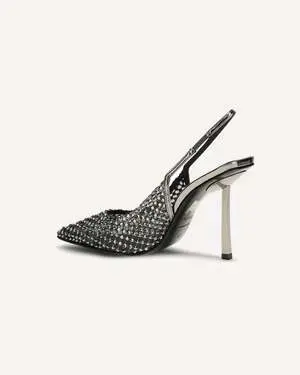 LE SILLA Gilda Embellished Stiletto Pumps - Black