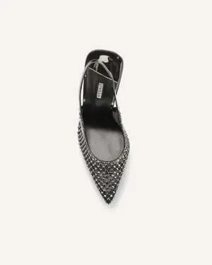 LE SILLA Gilda Embellished Stiletto Pumps - Black