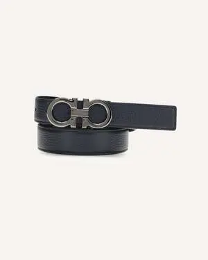 FERRAGAMO Reversible And Adjustable Gancini Belt