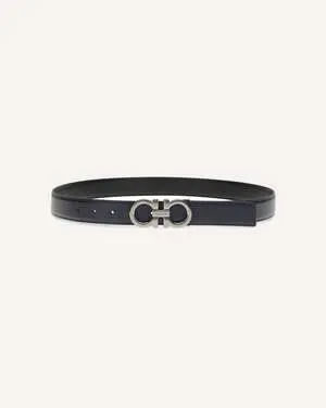 FERRAGAMO Reversible And Adjustable Gancini Belt