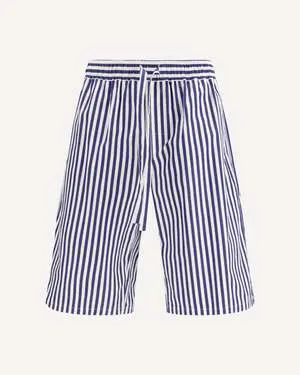 Dolce & Gabbana Striped Drawstring Shorts