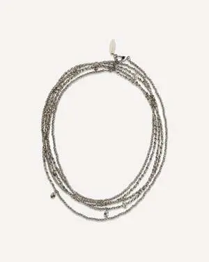 Brunello Cucinelli Sterling Spiral Bracelet - Silver