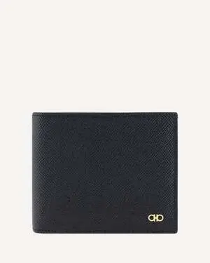 FERRAGAMO Leather Wallet - Black