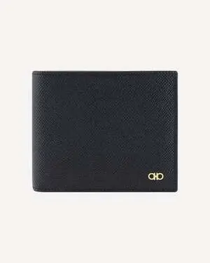 FERRAGAMO Leather Wallet - Black