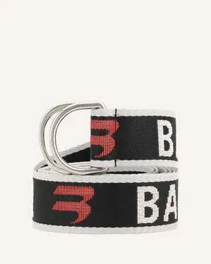 Balenciaga D-ring Logo Belt - Multicolour
