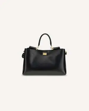 Dolce & Gabbana Vittoria Medium Handbag - Black