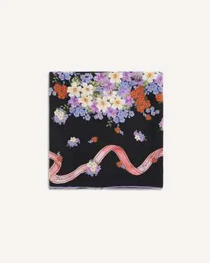 Dolce & Gabbana Silk Scarf With Floral Print