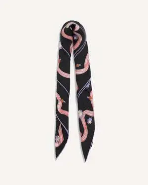 Dolce & Gabbana Silk Scarf With Floral Print