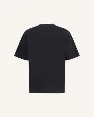 Dolce & Gabbana Round Neck Short Sleeve T-shirt With D-ring Detail