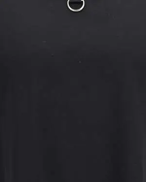 Dolce & Gabbana Round Neck Short Sleeve T-shirt With D-ring Detail