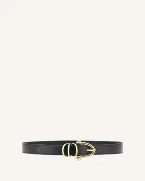 Chloé Leather Belt - Black
