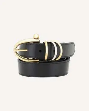 Chloé Leather Belt - Black