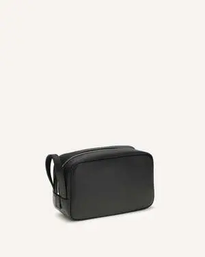 Dolce & Gabbana Leather Beauty Case With Woven Detail