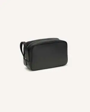 Dolce & Gabbana Leather Beauty Case With Woven Detail