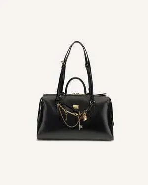 Dolce & Gabbana Vittoria Medium Handbag - Black