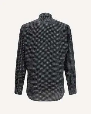 TOM FORD Crepe De Dhine Polka Dot Shirt