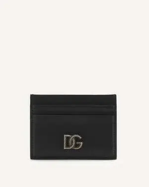 Dolce & Gabbana Leather Card Holder - Black
