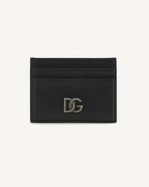 Dolce & Gabbana Leather Card Holder - Black