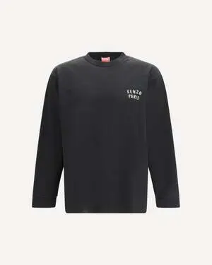 Kenzo Relaxed Fit Long-sleeve T-shirt Ale