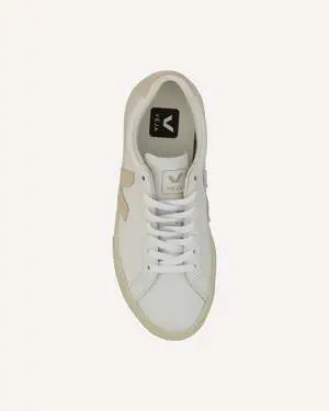 VEJA Esplar Leather Lace Up Sneakers - White