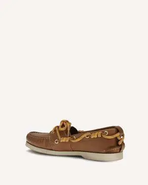 GOLDEN GOOSE Cruise Boat Loafers - Brown