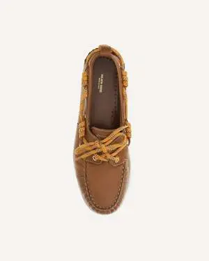 GOLDEN GOOSE Cruise Boat Loafers - Brown