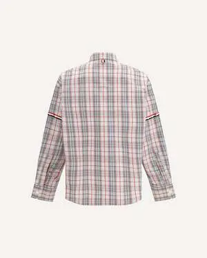 Thom Browne Check Shirt With Tartan Pattern - Multicolour